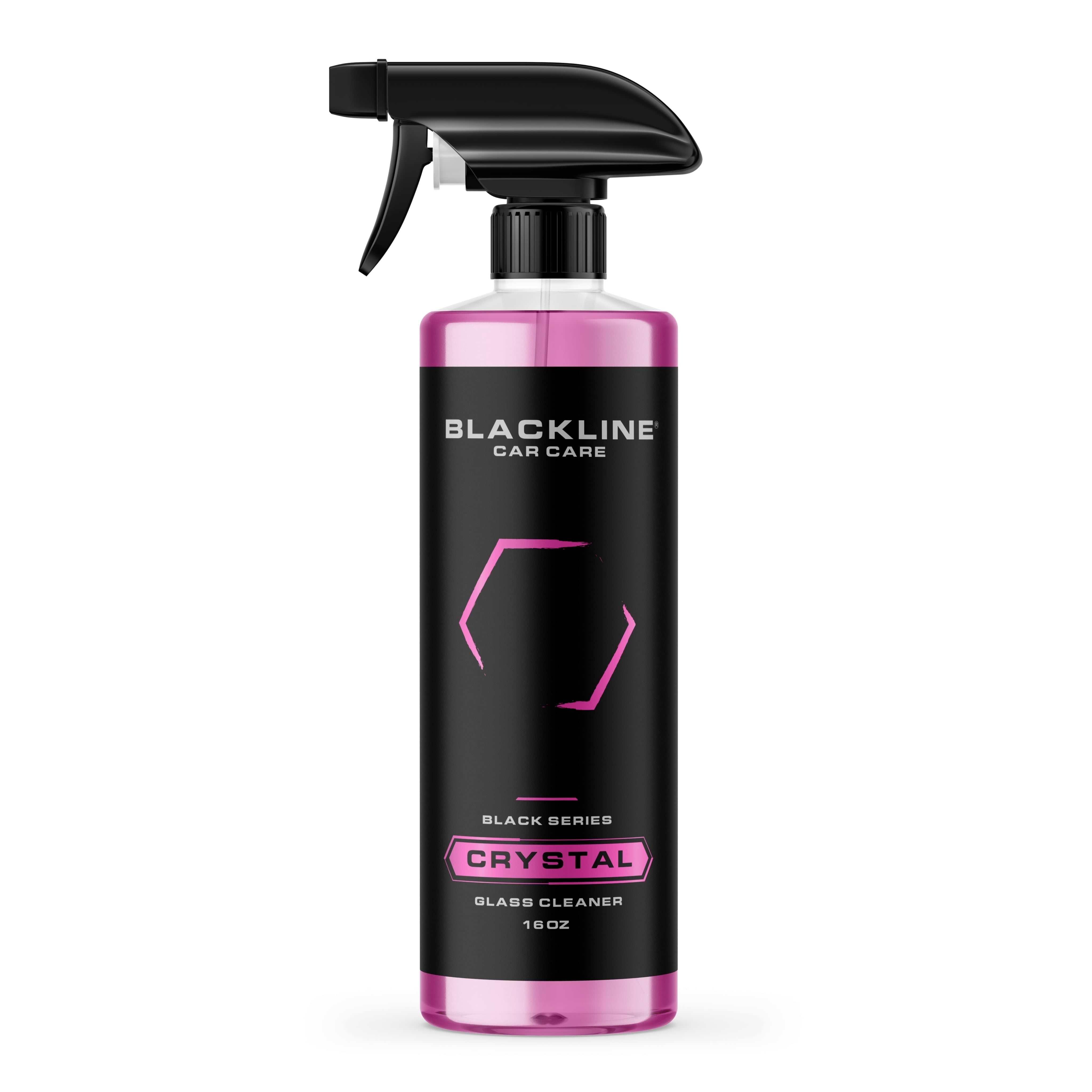 Blackline Crystal Glass Cleaner - Works on Glass, Windows, Mirrors ...