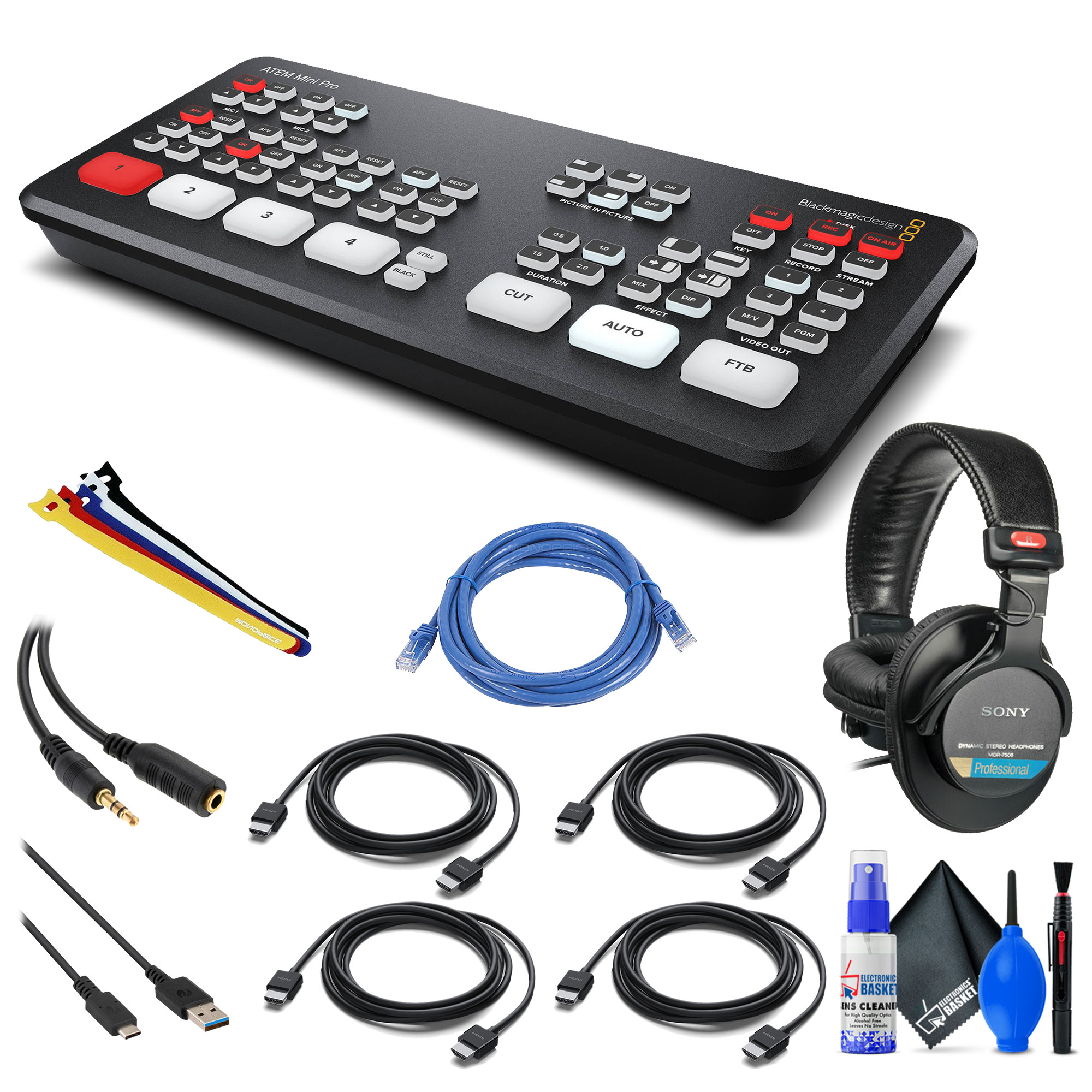Blackmagic Design ATEM Mini Pro HDMI Live Stream Switcher - Walmart.com