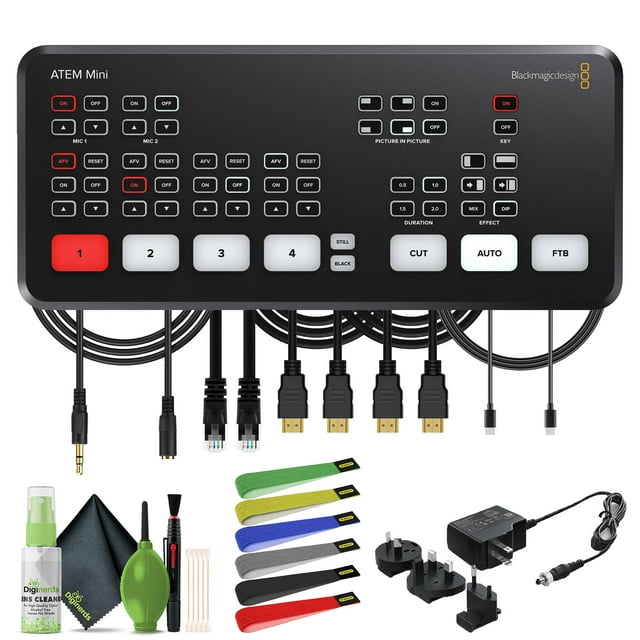 Blackmagic Design ATEM Mini HDMI Live Switcher With Multi Camera Live ...