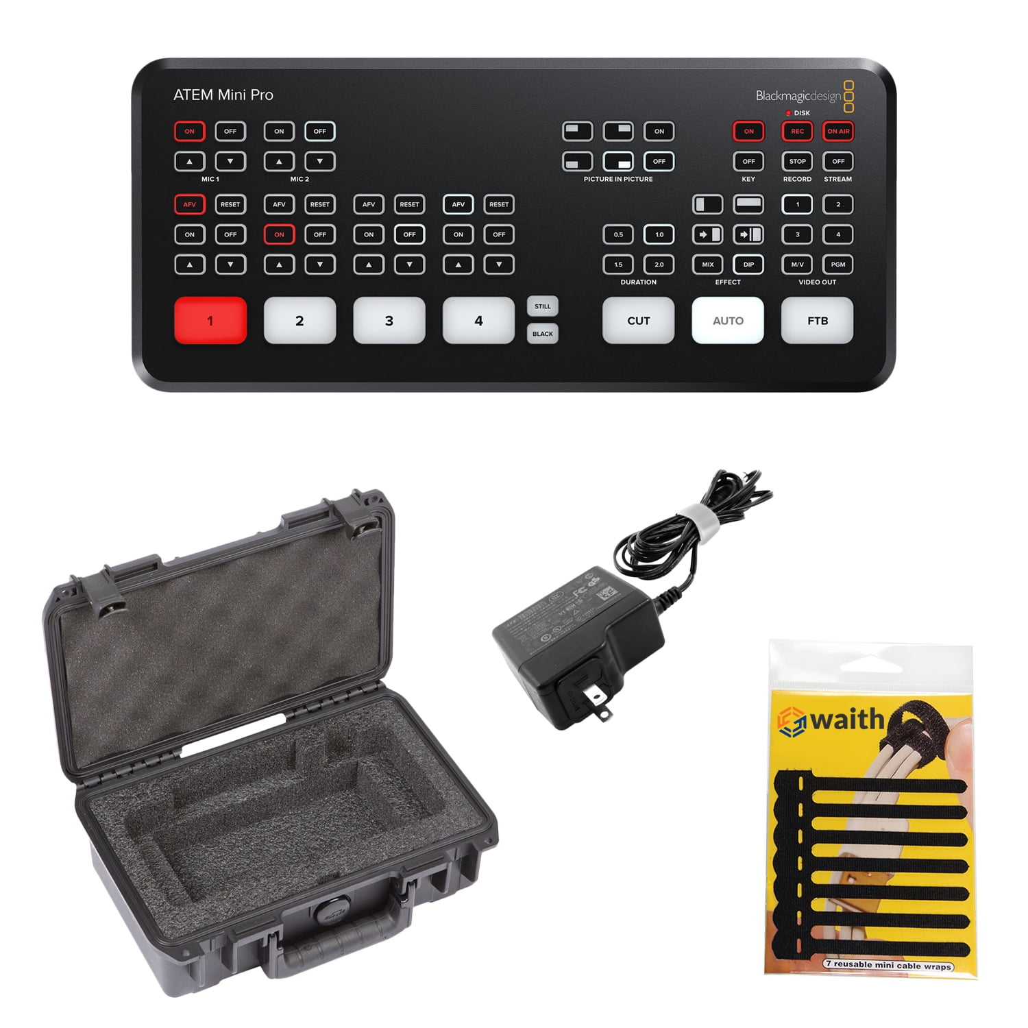 Blackmagic Design ATEM Mini Pro 4-Channel HDMI Live Stream Switcher ...