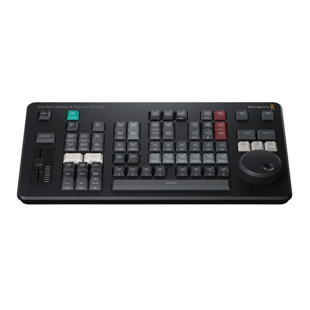 Blackmagic Design DaVinci Resolve Replay Editor Hardware Control Panel ...