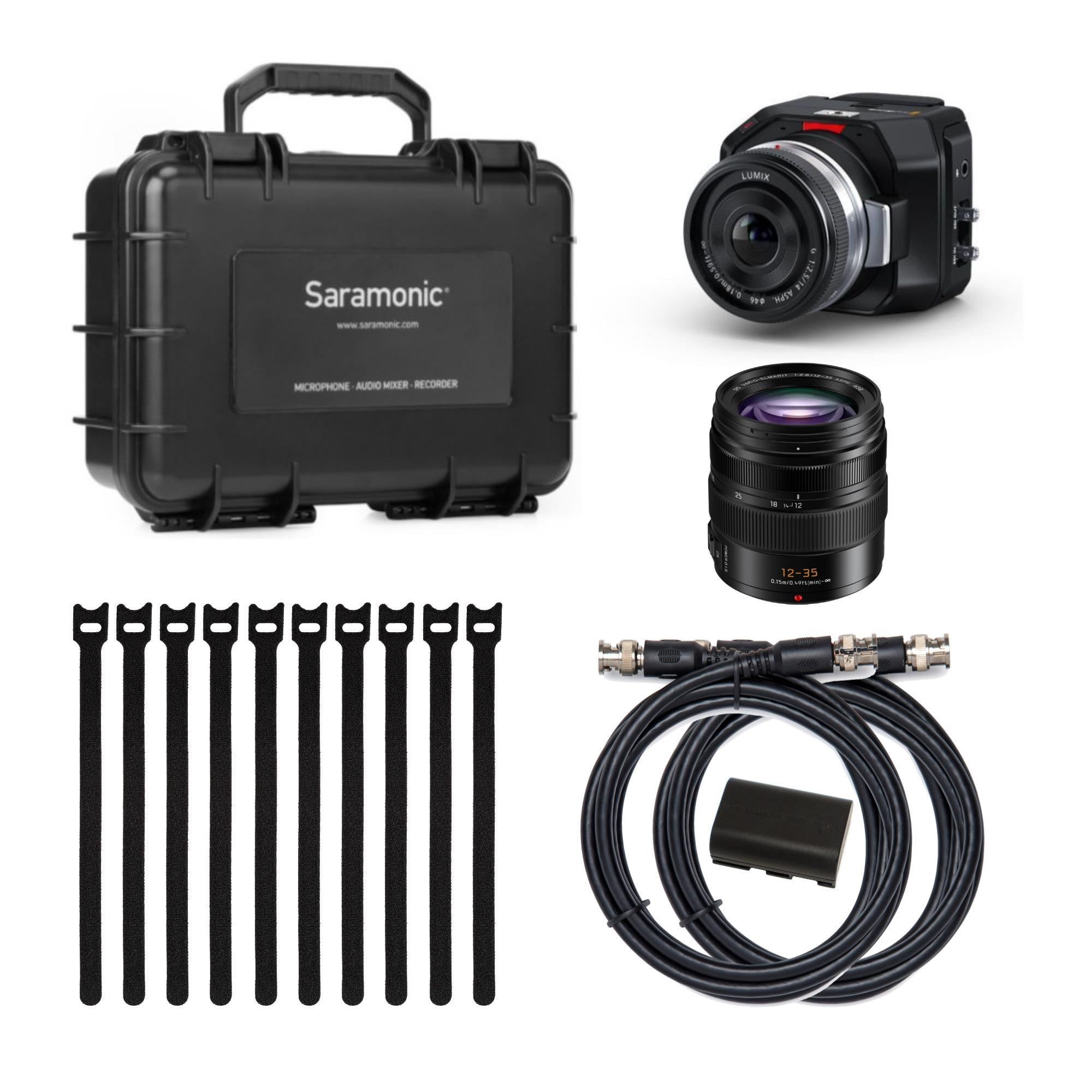 Blackmagic Design Micro Studio Camera 4K G2 Bundle with 12-35mm f/2.8 ...