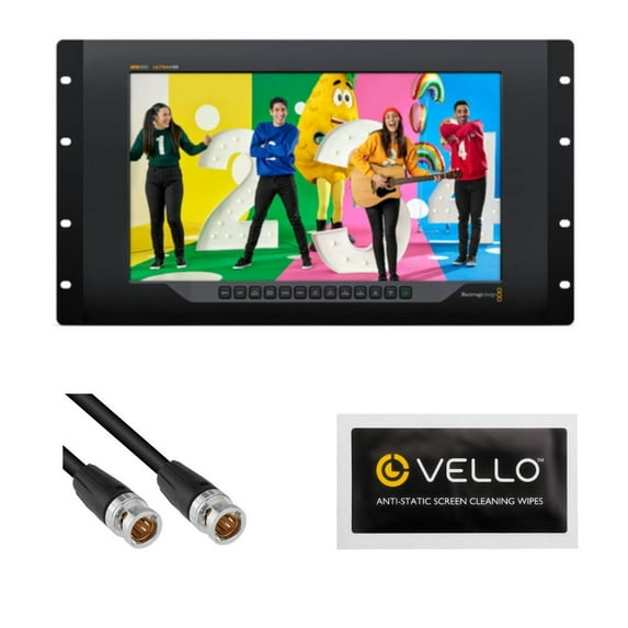 Blackmagic Design SmartView 4K G3 15.6" DCI 4K Broadcast Monitor with ...