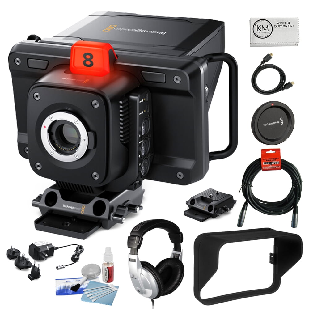 Blackmagic Design Studio Camera 4K G2 Bundled with 6-Ft HDMI Cable + 5 ...