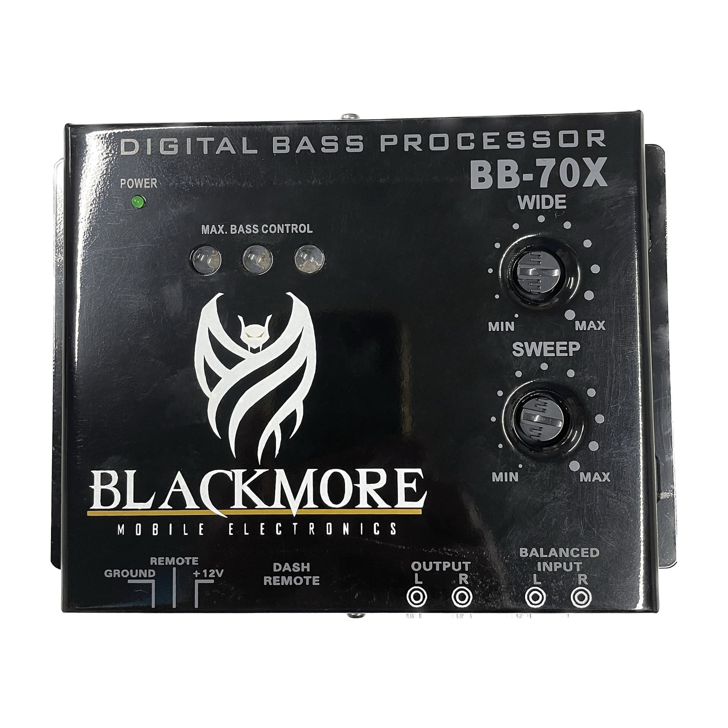 Blackmore Pro Audio BB-70 Mobile Audio Digital Bass Processor with Dash-Mount Remote - Walmart.com