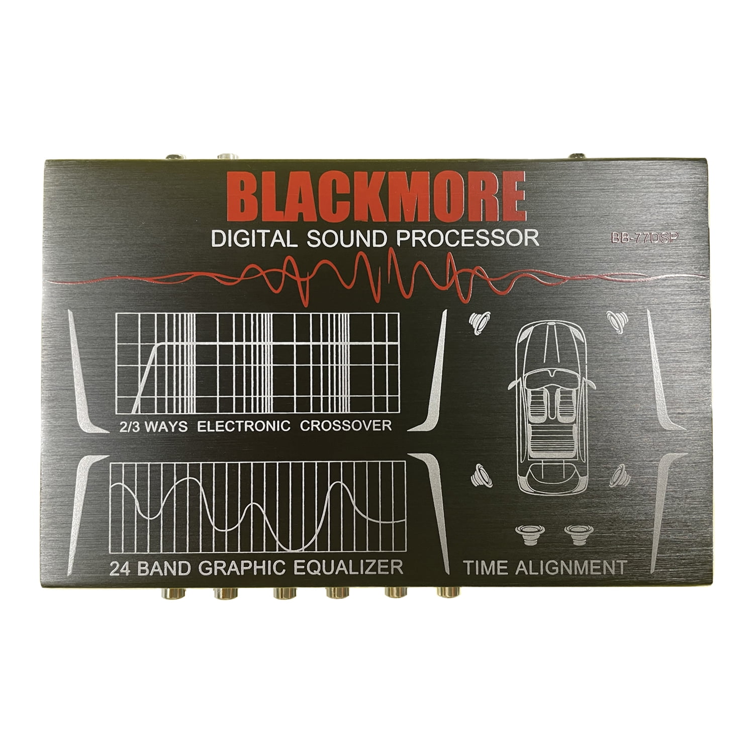 Blackmore Pro Audio BB-77DSP Universal Bluetooth 6-Output Digital ...
