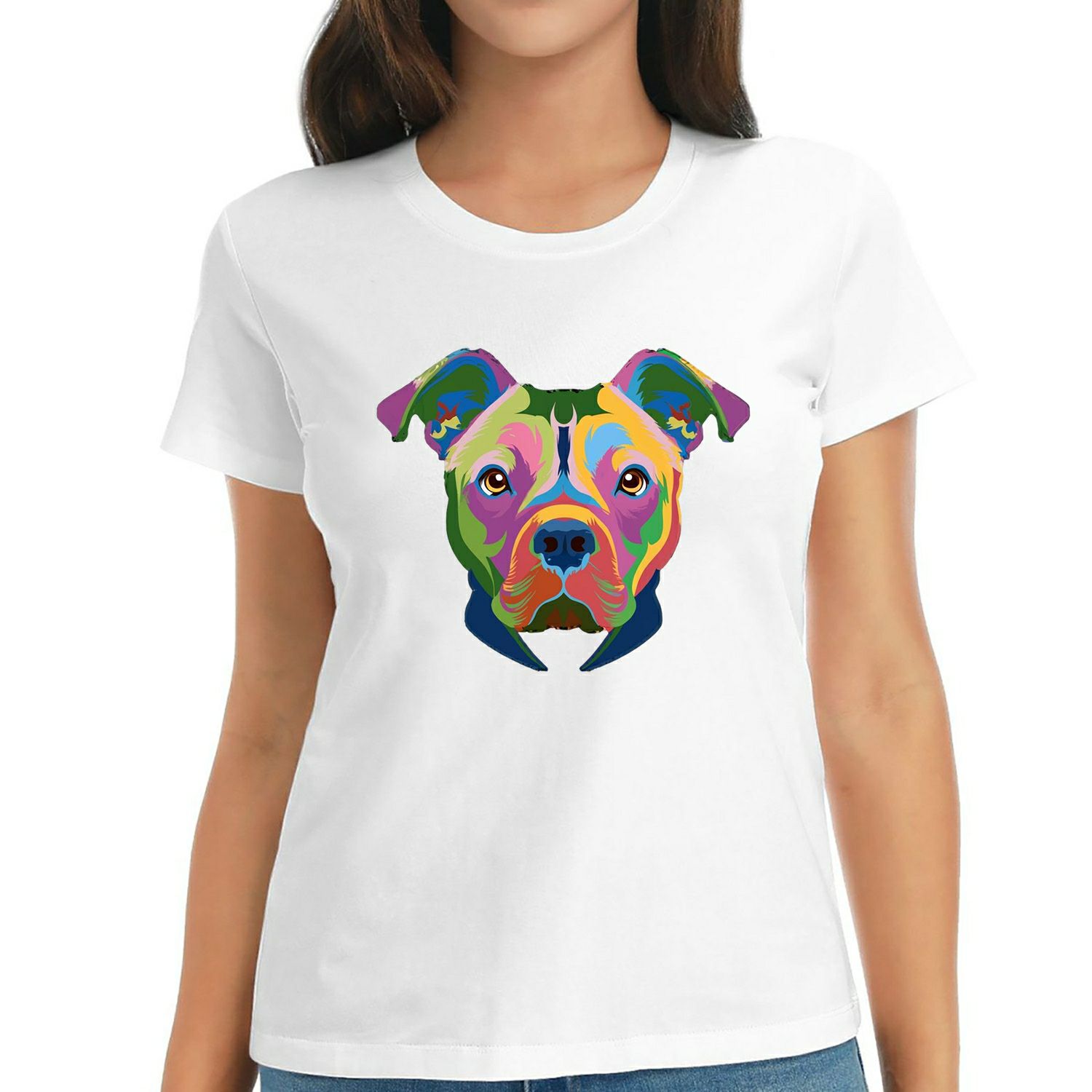 Blackmouth Cur Dog Birthday Gift Womens T-Shirts White - Walmart.com