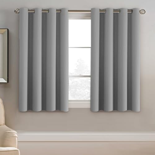 Blackout Curtain for Living Room Small Window Kitchen Blackout Curtains ...