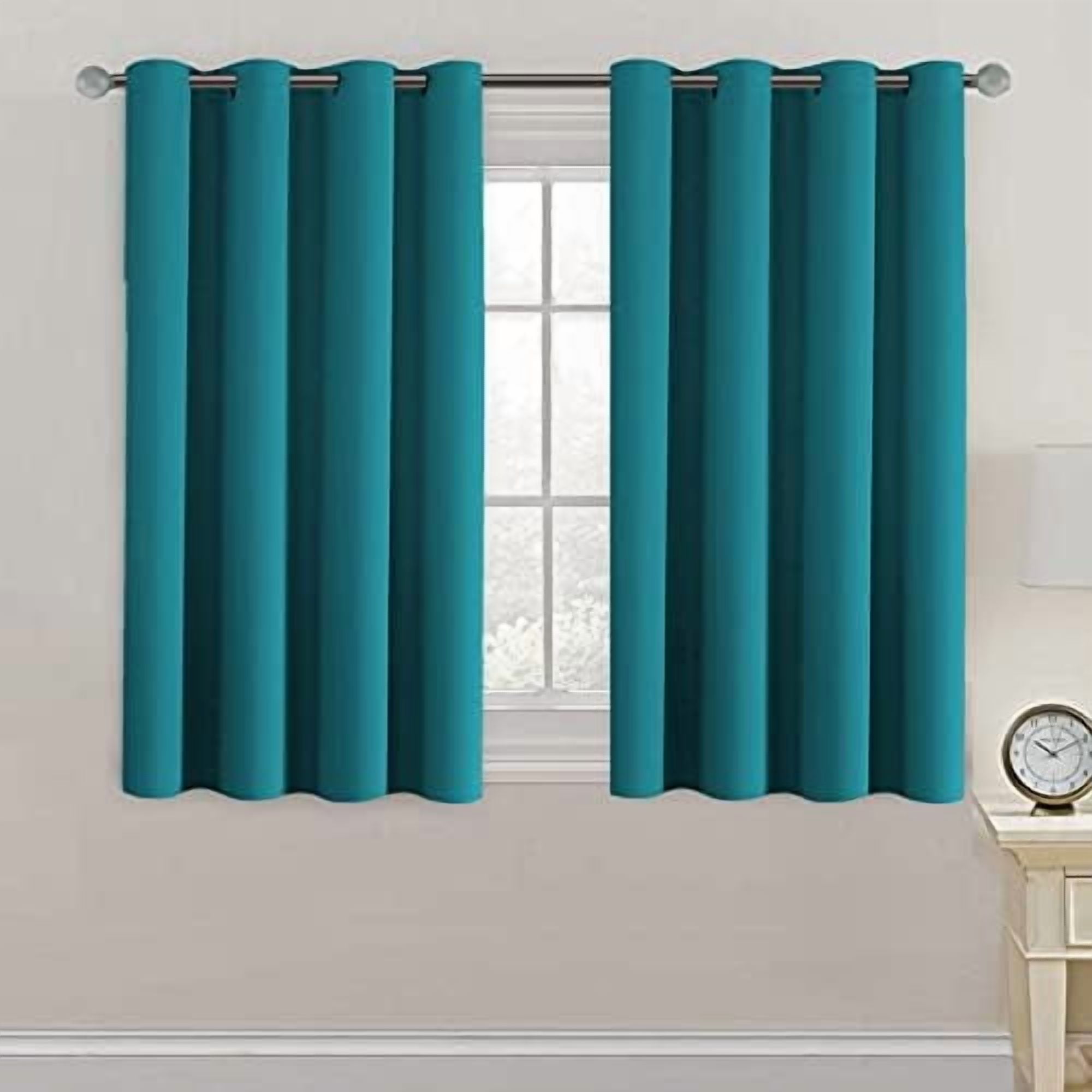 Blackout Curtain for Living Room Small Window Kitchen Blackout Curtains ...