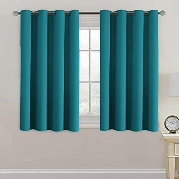 Blackout Curtain for Living Room Small Window Kitchen Blackout Curtains ...