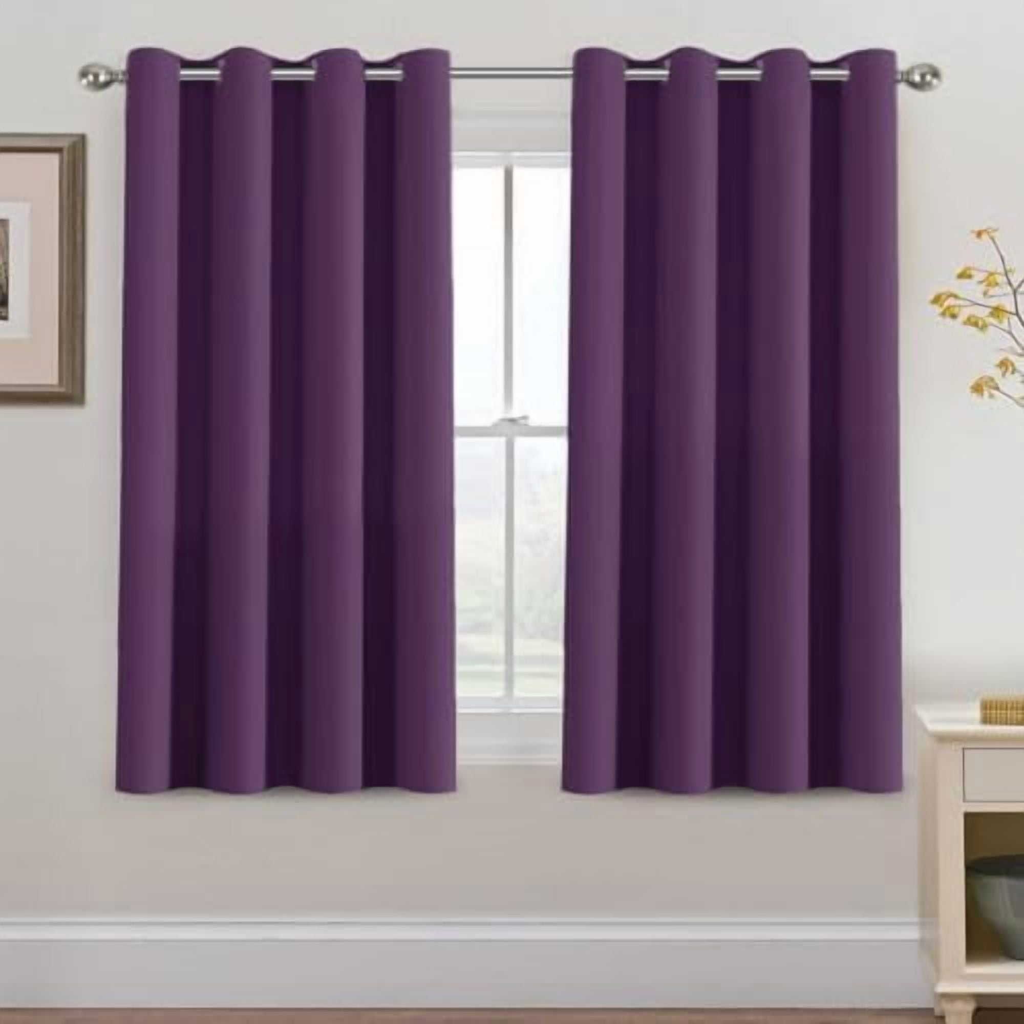 Blackout Curtain for Living Room Thermal Insulated Window Treatment ...