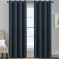 Blackout Curtain for Living Room Thermal Insulated Window Treatment ...
