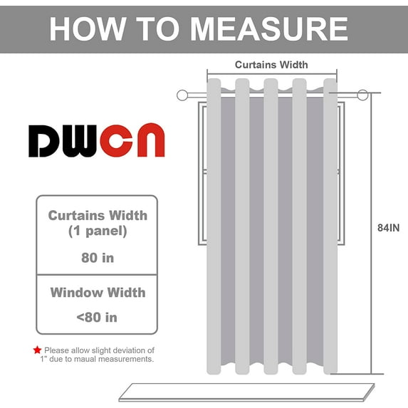 Blackout Curtain Panel for Bedroom - Thermal Insulated Energy Saving ...