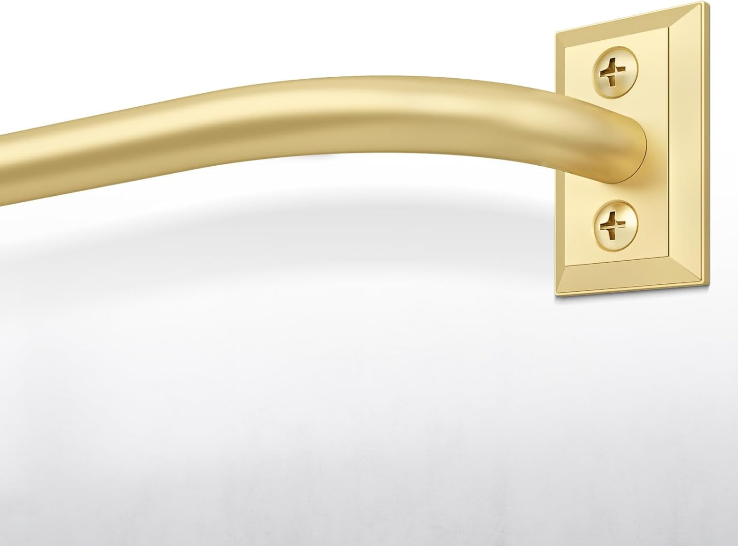 Blackout Curtain Rod for Windows 28 to 60 inch (2.33-5Ft), Wrap Around ...