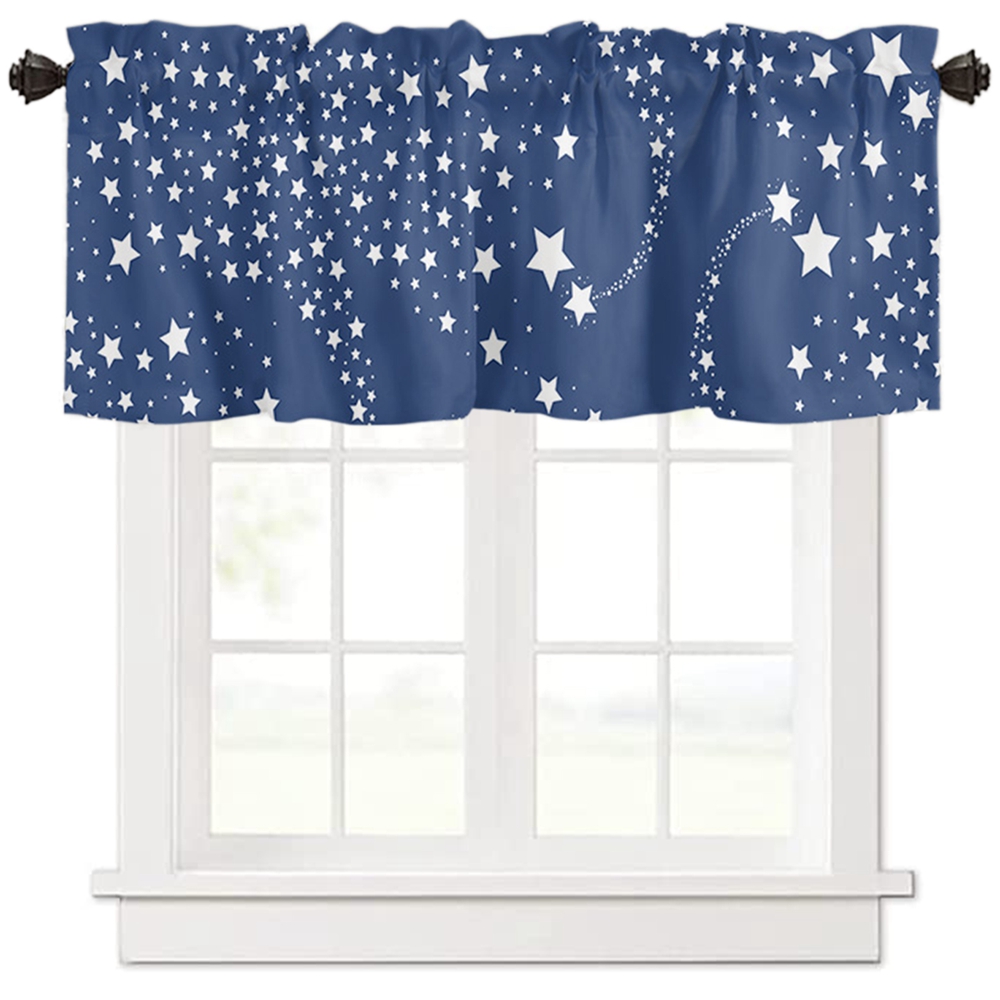 Blackout Curtain Valances for Kitchen Windows/Living Room/Bathroom ...