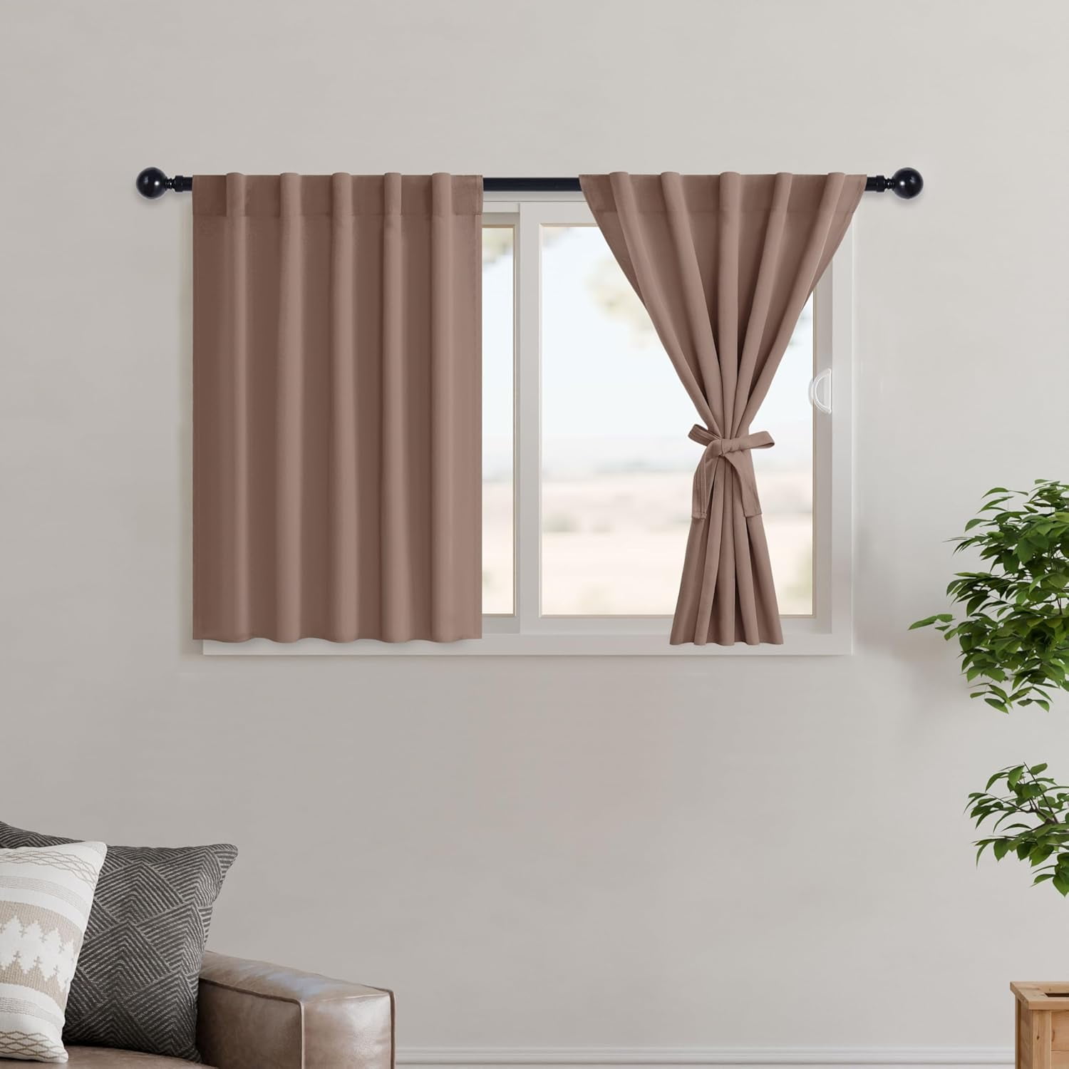 36 Inch Long Blackout Curtains