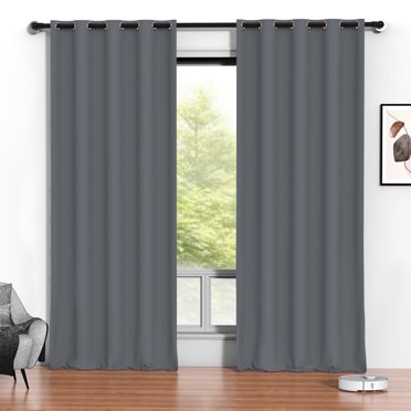 Clean Window Anti-Dust Curtain Panel 52x63 Linen, Light Filtering ...