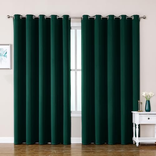 Blackout Curtains 70 inches Wide for Bedroom - 2 Panels Set Extra Wide ...