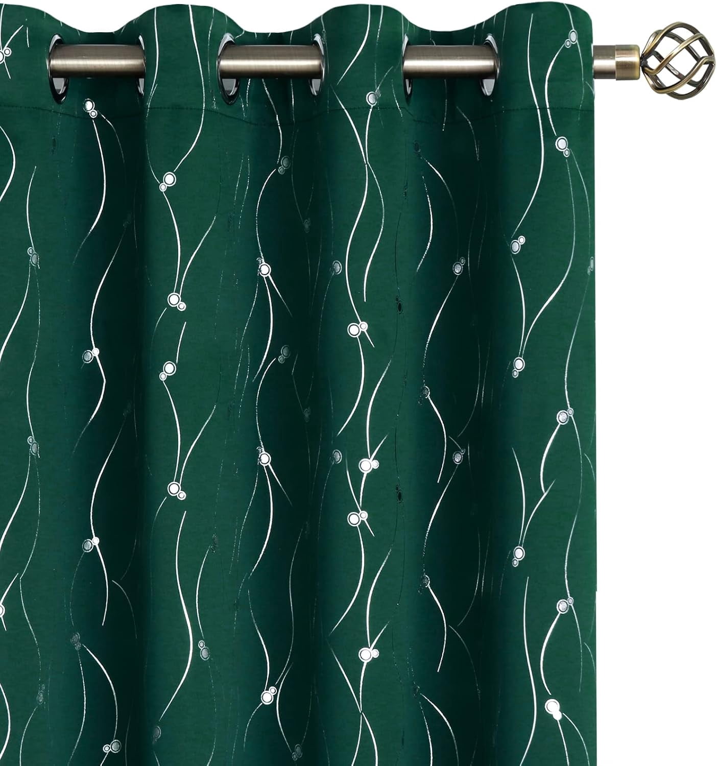 Blackout Curtains 84 Inch Length 2 Panels Set Grommet Thermal Insulated ...