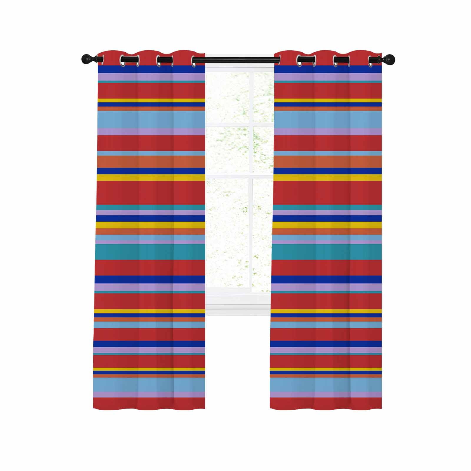 Blackout Curtains 84 Inches Long for Bedroom, Thermal Insulated Room ...