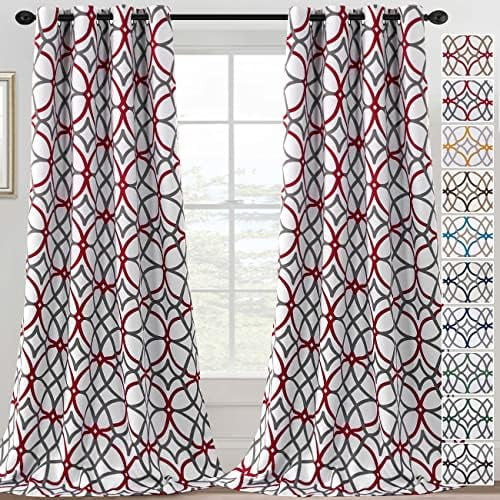 Blackout Curtains 96 inch Length 2 Panels Set Thermal Curtains & Drapes ...