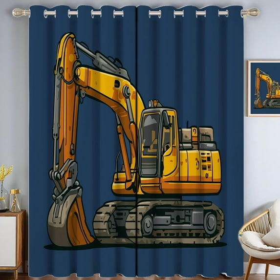 Blackout Curtains For Bedroom Simple Cartoon Design Thermal Insulated ...