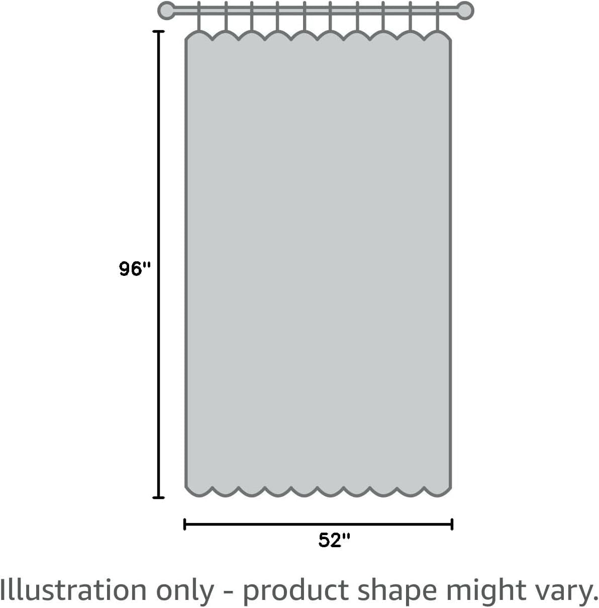 Blackout Curtains for Bedroom,Thermal Insulated Grommet Window Drapes ...