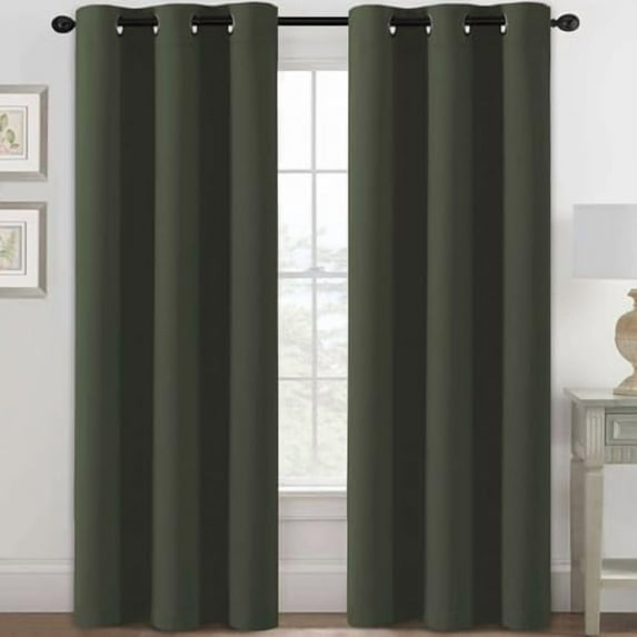 Blackout Curtains for Bedroom Thermal Insulated Room Darkening Living ...
