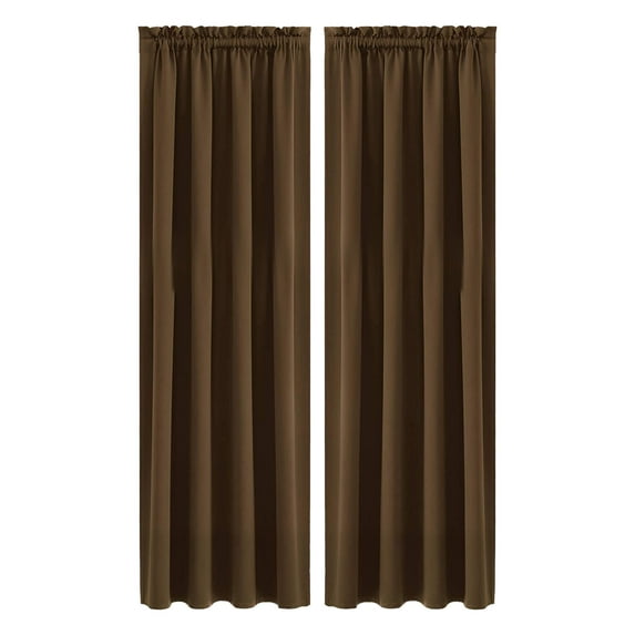 Blackout Curtains Heat Insulating Energy Saving Bedroom and Kitchen ...