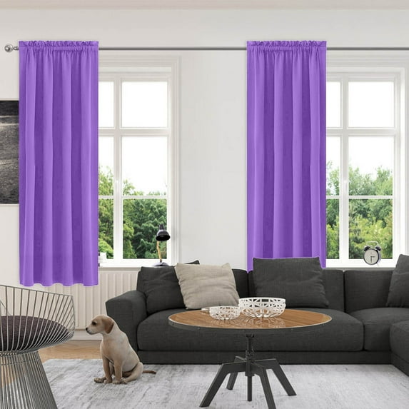 Blackout Curtains Heat Insulation Energy Saving Bedroom and Kitchen ...