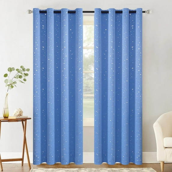 Blackout Curtains, Light Blocking Window Treatments, Thermal Insulated ...