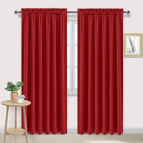Blackout Curtains for Living Room Thermal Insulated, Energy Saving ...