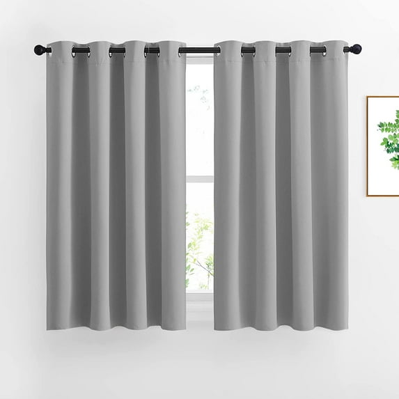 SHIYOU-Blackout Curtains Panels for Bedroom - Window Treatment Thermal ...
