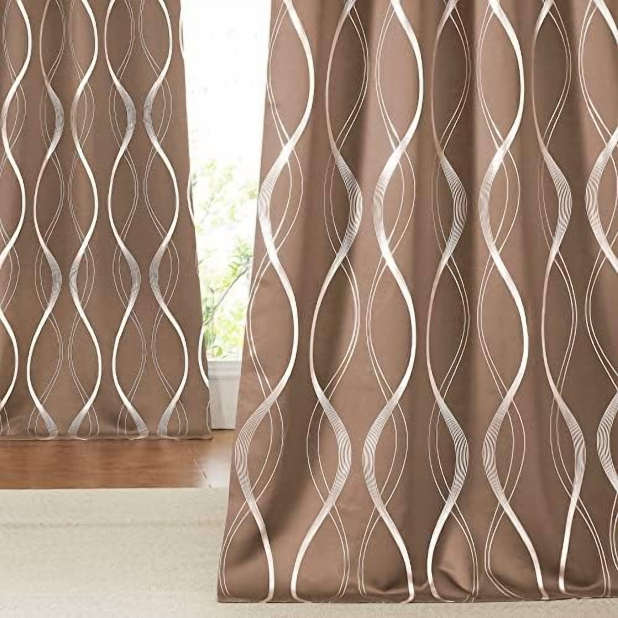 Blackout Curtains Panels for Living Room, Sound Reducing Thermal ...