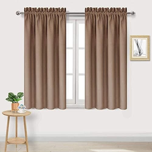 Blackout Curtains Room Darkening Thermal Insulated Bedroom Curtains ...