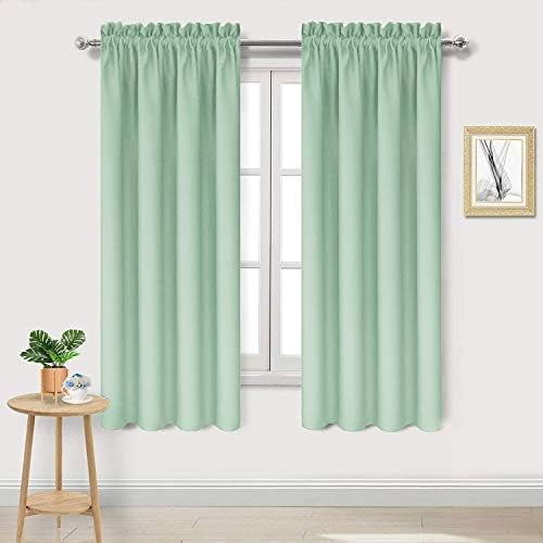 Blackout Curtains Room Darkening Thermal Insulated Bedroom Curtains ...