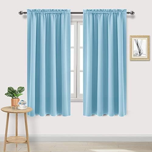 Blackout Curtains Room Darkening Thermal Insulated Bedroom Curtains ...