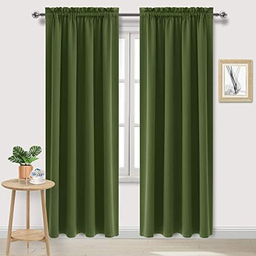 Blackout Curtains Room Darkening Thermal Insulated Bedroom Curtains ...