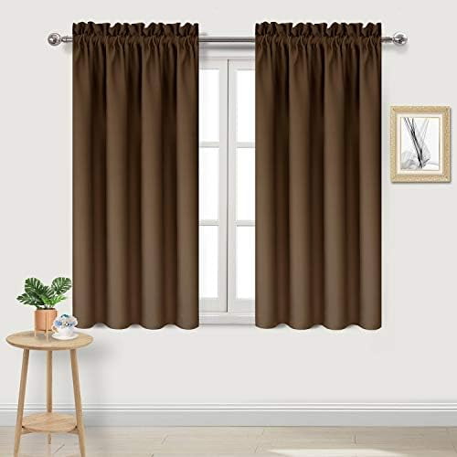 Blackout Curtains Room Darkening Thermal Insulated Bedroom Curtains ...