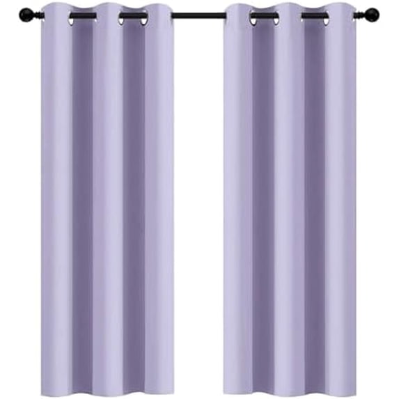 Blackout Curtains Room Darkening Thermal Insulated Window Panels,Solid ...
