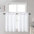 Blackout Curtains for Small Windows, Light Blocking Short Kitchen ...