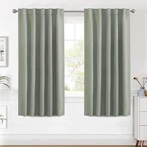 Blackout Curtains Thermal Insulated Window Treatment Panels Room ...