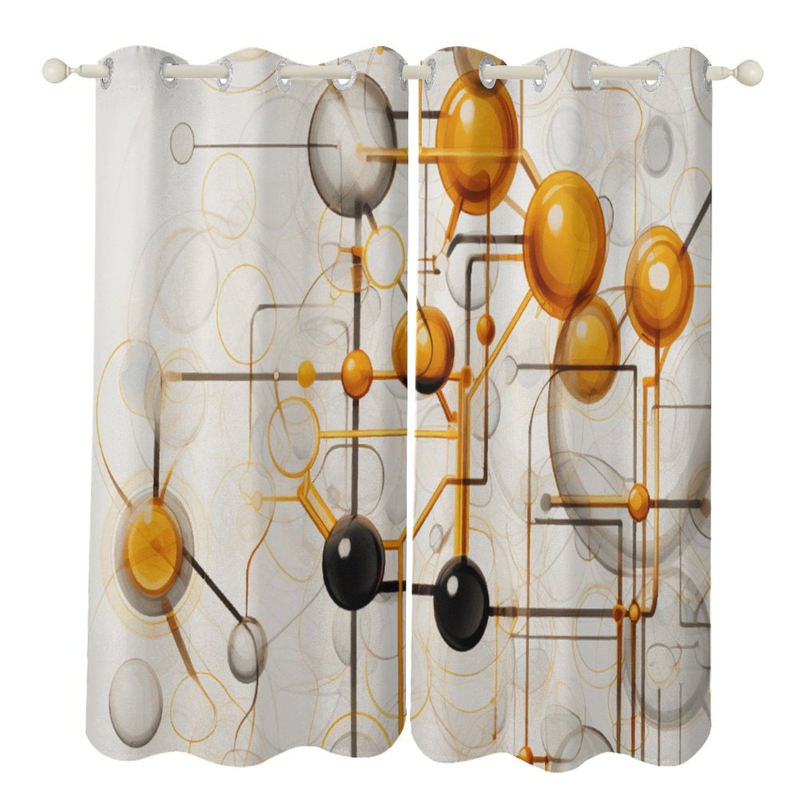 Blackout Curtains for Bedroom Educational Math Formula Full Room ...