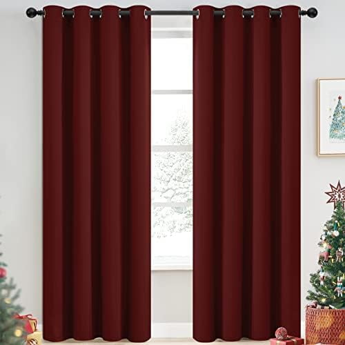 Blackout Curtains for Bedroom, Thermal Insulated Blackout Window ...
