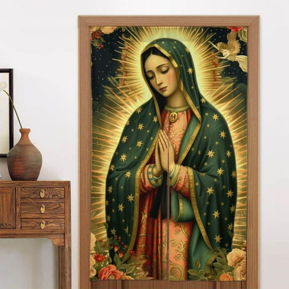 Blackout Curtains for Doorways Bedroom Kitchen Our Lady of Guadalupe ...
