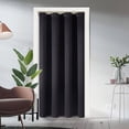Blackout Door Curtains for Doorway Privacy, Grommet Closet Bedroom Door ...