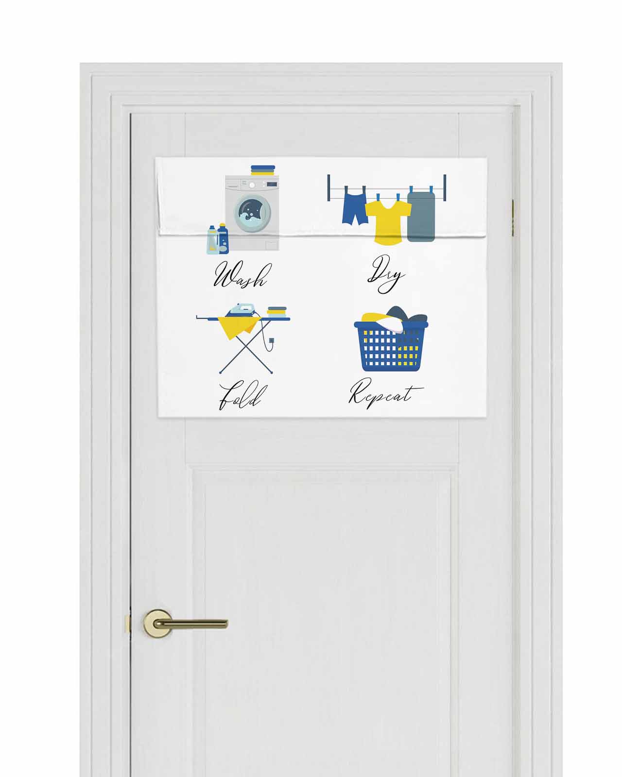 Blackout Door Curtains for Door Window Wash Try Fold Repeat Machine ...