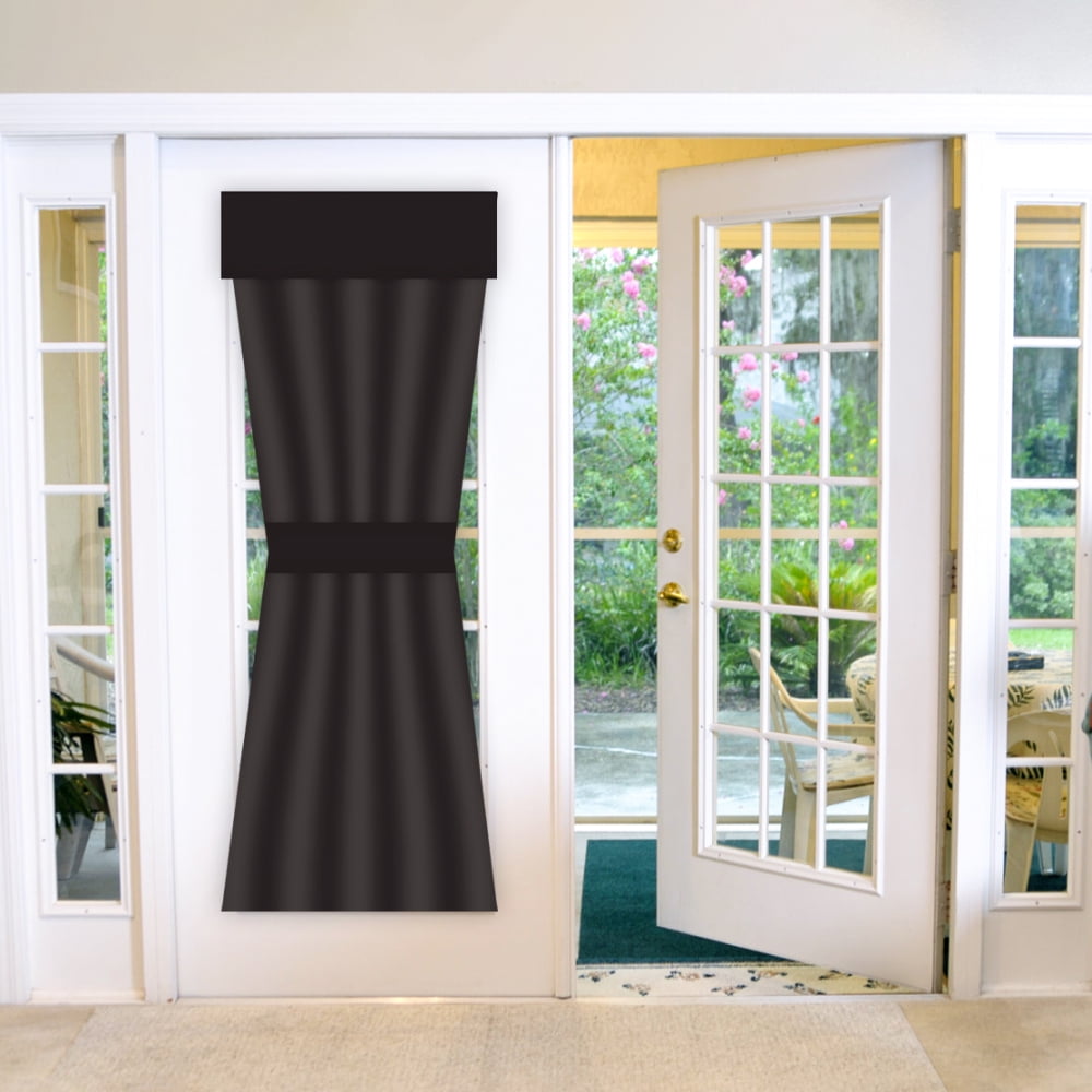 Blackout Door Window Curtains, Privacy Front Door Curtains for Glass ...