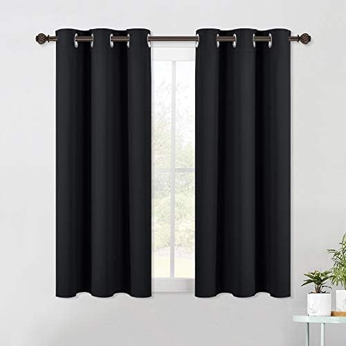 Blackout Draperies Window Curtain Panels, Autumn/Winter Thermal ...