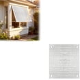 Blackout PVC Window Film, Reflective Insulation Privacy, with Suction ...